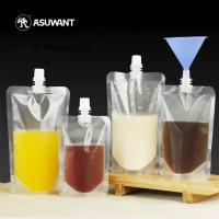 China 1/4oz 120 Mic VMPET Metallized Liner Beverage Spout Pouch for sale