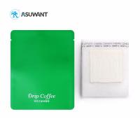 China Laminated Gravure Printing k 120mic Drip Coffee Paper Pouch for sale