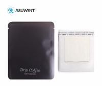 China Laminated Gravure Printing k 120mic Drip Coffee Paper Pouch for sale