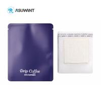 China Laminated Gravure Printing k 120mic Drip Coffee Paper Pouch for sale