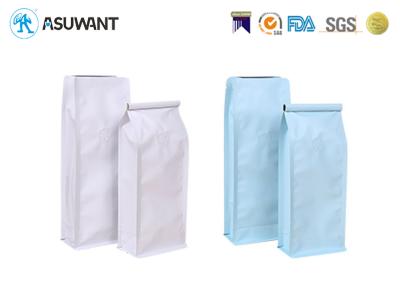 China PE Film Flat Bottom Aluminum Foil Stand Up Pouch for sale