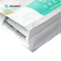 China VMPET Zip Closure Animal Feed Bottom Gusset Bag for sale