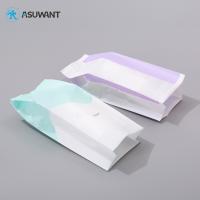 China Gravure Printing 110 Mic Wet Tissue Gusset k Bag for sale