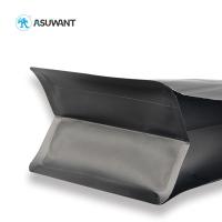 China Plastic MOPP Block Bottom Zipper Coffee Bag Gravure Printing for sale