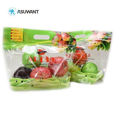 China Clear VMPET 1kg-5kg Resealable Anti Fog Package Bags For Fruit for sale