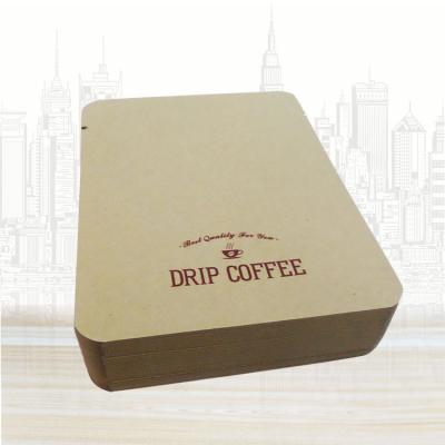 China Matte Square Gravure Printing 120 Mic Kraft Paper Pouch for sale
