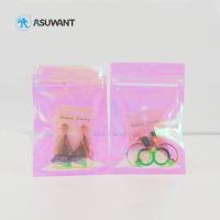 China MOPP 130mic Laser Holographic Aluminum Foil Plastic Bag for sale