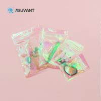 China MOPP 130mic Laser Holographic Aluminum Foil Plastic Bag for sale