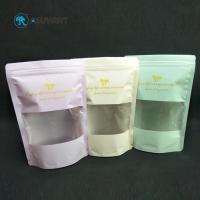 China Spot Food MOPP Self Supporting Window Ziplock Bag Gravure Printing for sale