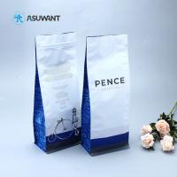 China Four Side Self Sealing 500g MOPP VMPET Flat Bottom Bags for sale