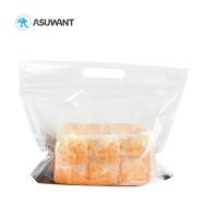 China Plastic Zipper 130mic Mylar Stand Up Bags With Window for sale