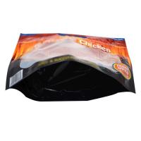 China Roast Chicken CMYK 120mic Stand Up Zipper Bags Gravure Printing for sale