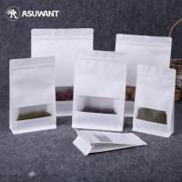 China Biodegradable VMPET CMYK 150mic Kraft Paper Ziplock Bag for sale