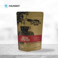 China Biodegradable Gravure Printing MOPP 130mic Kraft Paper Bags for sale