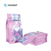 China VMPET 130mic Plastic Flat Bottom Bags Gravure Printing for sale