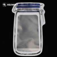China 120MIC weed water proof three side sealed custom printing food packing bag for sale