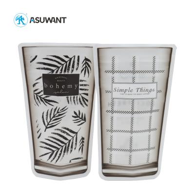 China Gravure Printing Metallized Liner Transparent Beverage Bag OPP PET for sale
