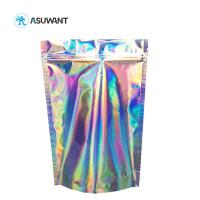 China 120mic Runts Mylar Hologram Ziplock Pouch Gravure Printing for sale