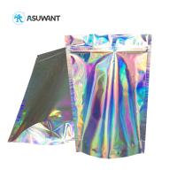 China 120mic Runts Mylar Hologram Ziplock Pouch Gravure Printing for sale