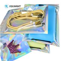 China Aluminium Foil Gravure Printing Mylar Hologram Ziplock Bags 120mic for sale