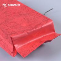 China Flat Bottom MOPP VMPET Aluminum Foil Coffee Bag Gravure Printing for sale