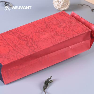 China Flat Bottom MOPP VMPET Aluminum Foil Coffee Bag Gravure Printing for sale