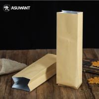 China Weed VMPET MOPP CMYK Kraft Stand Up Pouch BPA Free for sale