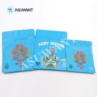 China Lamination MOPP VMPET Weed Standing Up Pouch Mylar Bags With Zip Lock for sale