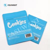 China Gravure Printing Weed VMPET 3.5g Smell Proof Mylar Bags for sale