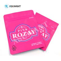 China Gravure Printing Weed VMPET 3.5g Smell Proof Mylar Bags for sale