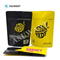 China Cookies Weed MSDS MOPP 3.5g Smell Proof Mylar Bags for sale