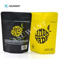 China Cookies Weed MSDS MOPP 3.5g Smell Proof Mylar Bags for sale