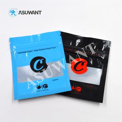 China FDA MOPP Reusable Mylar Smell Proof Bag for Cookies for sale