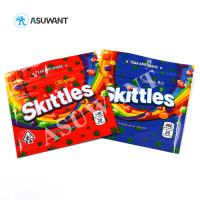 China 3.5g Mylar Bags Plastic Weed Doypack 4oz Smell Proof Zipper Bags 150mic for sale