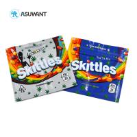 China VMPET Aluminum Mylar Gummy Smell Proof Mylar Bags 3.5g for sale