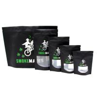 China Mylar Bags Edible Stand Up Matte MOPP VMPET Weed Ziplock Bag ISO9001 for sale