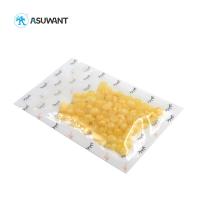 China Smell Proof Zipper Edible Mylar Bags VMPET Three Side Seal With Clear Window for sale