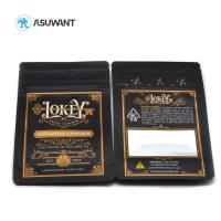 China CMYK Smell Proof Zipper Mylar Bags VMPET Childproof Medical With Window for sale