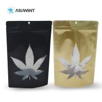 China CMYK Smell Proof Zipper Mylar Bags VMPET Childproof Medical With Window for sale