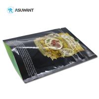 China CMYK Smell Proof Zipper Mylar Bags VMPET Childproof Medical With Window for sale