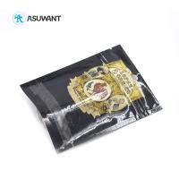 China Resealable 3.5g Mylar Smell Proof Mylar Bags Heat Seal VMPET for sale
