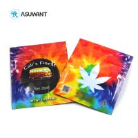 China ISO9001 Resealable Hologram Zipper Bags Three Side Seal Plastic Mylar Bag for sale