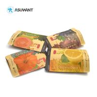 China CPP Biodegradable PBAT Kraft Paper Zipper Bags Disposable Heat Seal MSDS for sale