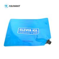 China 250ml 500ml Refillable VMPET Liquid Spout Bags SA8000 Beverage Spout Bags for sale