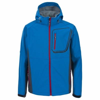China Outdoor Polyester Breathable KIDS Hooded Jacket Garment Boy Softshell Jacket for sale