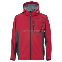 China Outdoor Polyester Breathable KIDS Hooded Jacket Garment Boy Softshell Jacket for sale