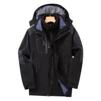China Outdoor Windbreaker Waterproof Mountaineering Jacket Men'S 3 In 1 Jacket for sale