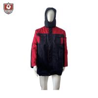 China Black Long Sleeve Workwear Garments  Safety Winter Jacket for sale