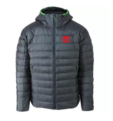 China Woven Waterproof Lightweight Down Outdoor Hooded Men Jacket Winter for sale