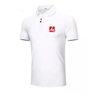 China Breathable Collared Polyester Polo Shirts Mens Golf Shirts Spandex Recyled for sale